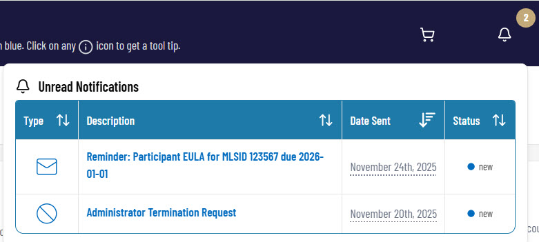 Reading your OneKey MLS Notifications in Keystone Account Management ...